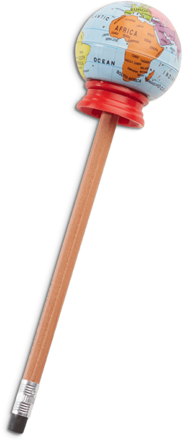 Download Globe Pencil Sharpener - Pencil Sharpener PNG Image with No ...