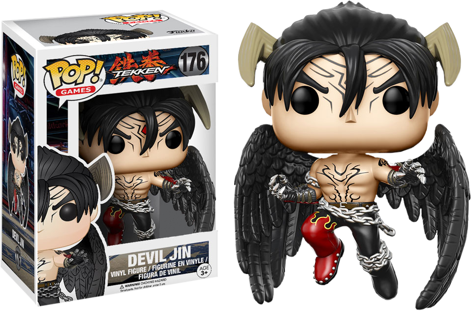 Download Devil Jin Funko Pop PNG Image with No Background - PNGkey.com