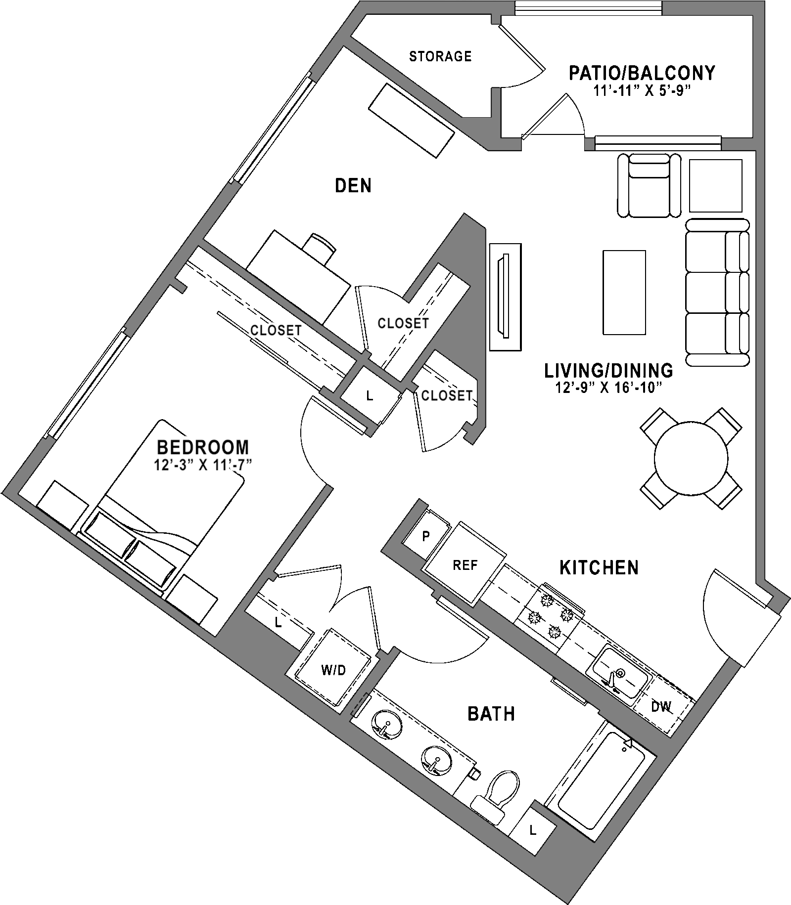Download Plan A2 - Baker Block Apartments PNG Image with No Background ...
