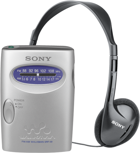 Download Walkman Sony Srf 59 PNG Image with No Background - PNGkey.com