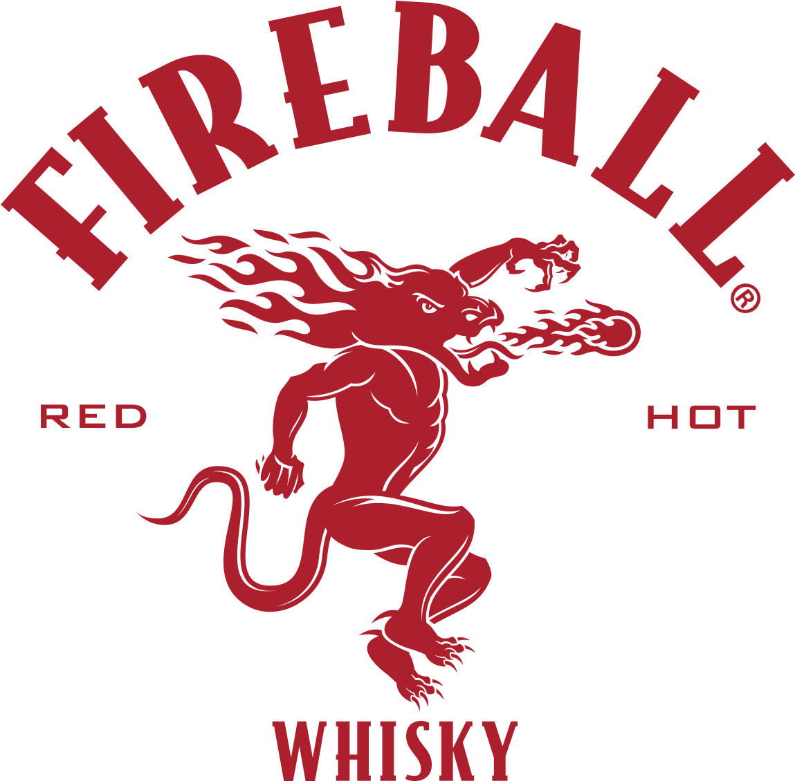 Pms Fireball Logo On A Transparent Background - Fireball Cinnamon ...
