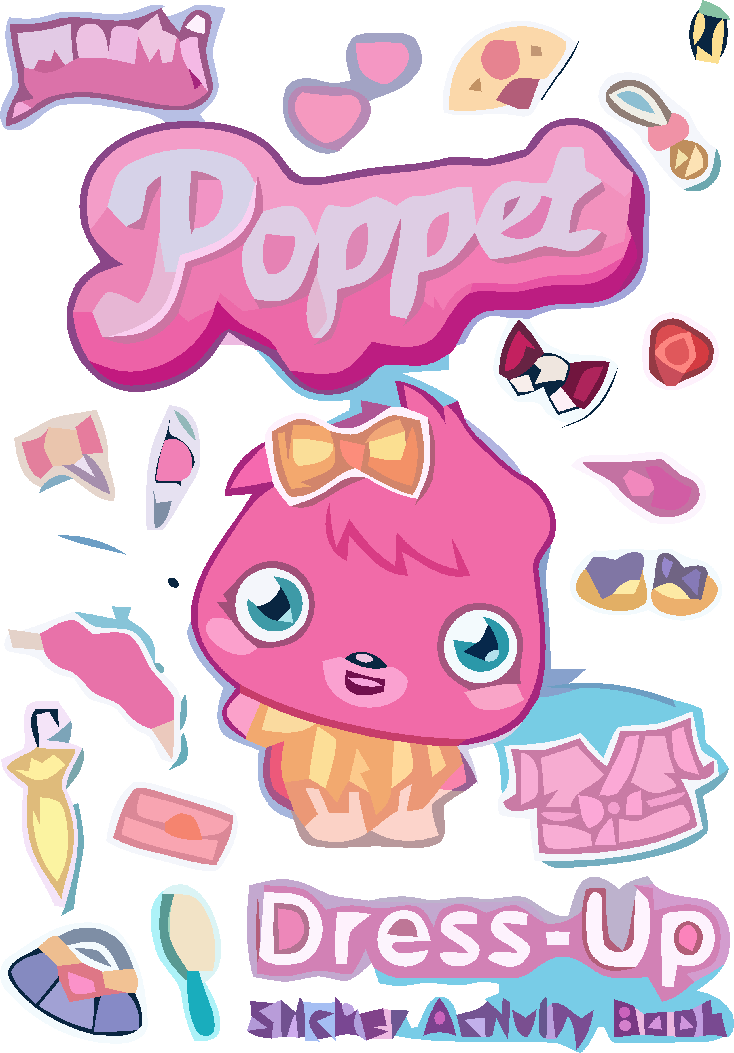 Download Moshi Poppet Dress Moshi Monsters Clipart Png - Poppet - Dress ...