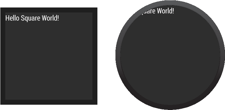 Download The Text Does Not Display Correctly On Devices With - Android Round View PNG Image with ...