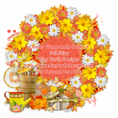 Download Fall Fairy Cluster Frame - Sunflower PNG Image with No ...