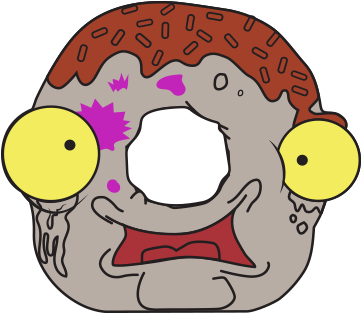 Download Dodgey Donut Gray - Dodgy Donut Grossery Gang PNG Image with ...