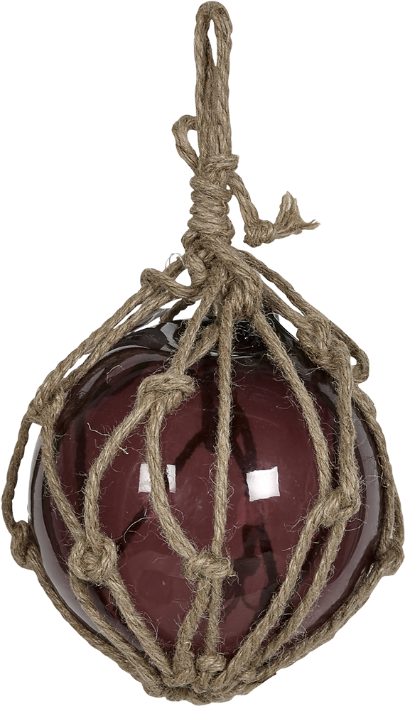 Download Small Glass Floats In Net 3" Inches | Vintage Japanese PNG ...