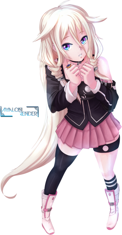 Anime Girl, Vocaloid, And Ia Image - Ia Vocaloid Png - Free Transparent ...