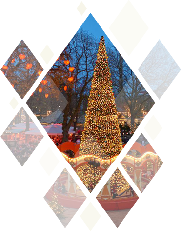 Download Juletr Tern - Tivoli Design Tivoli Søen PNG Image with No ...