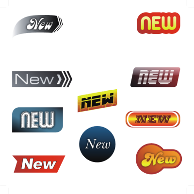 Download , Vectors - New Pack Sticker PNG Image with No Background ...