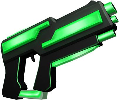 Green Hyperlaser Gun - Red Laser Gun Roblox - Free Transparent PNG ...
