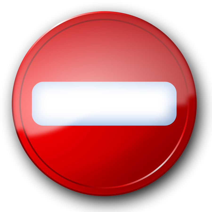 Download No Entry Clipart - No Entry Sign High Resolution PNG Image ...