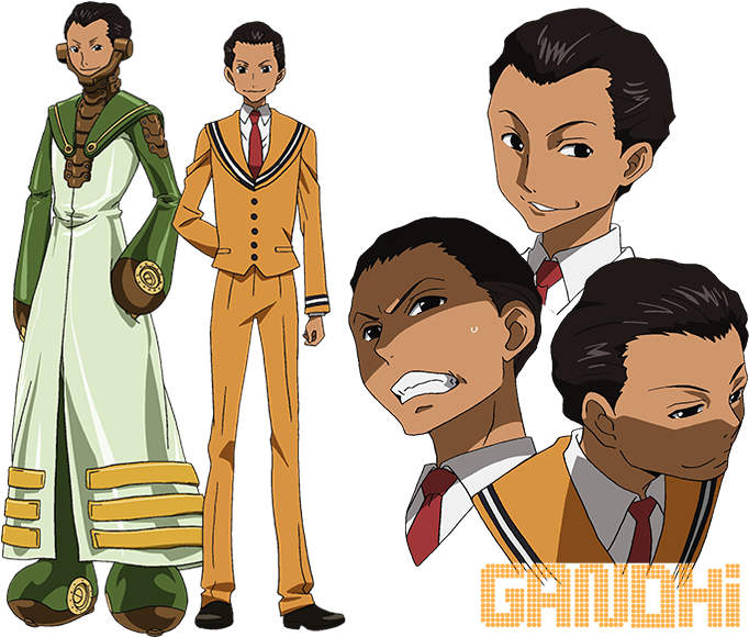 Download Gandhi - Mirza Anime PNG Image with No Background - PNGkey.com