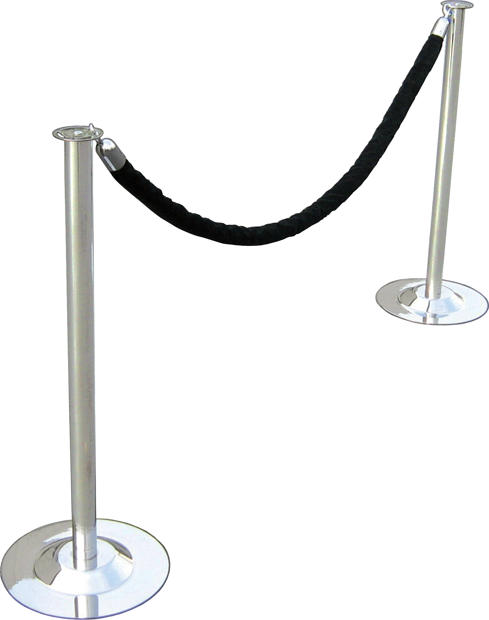 Download Velvet Stanchion Rope Black - Black Rope And Stanchion PNG ...