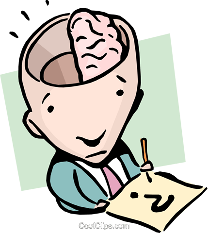 Download Half A Brain Royalty Free Vector Clip Art Illustration - Brain ...