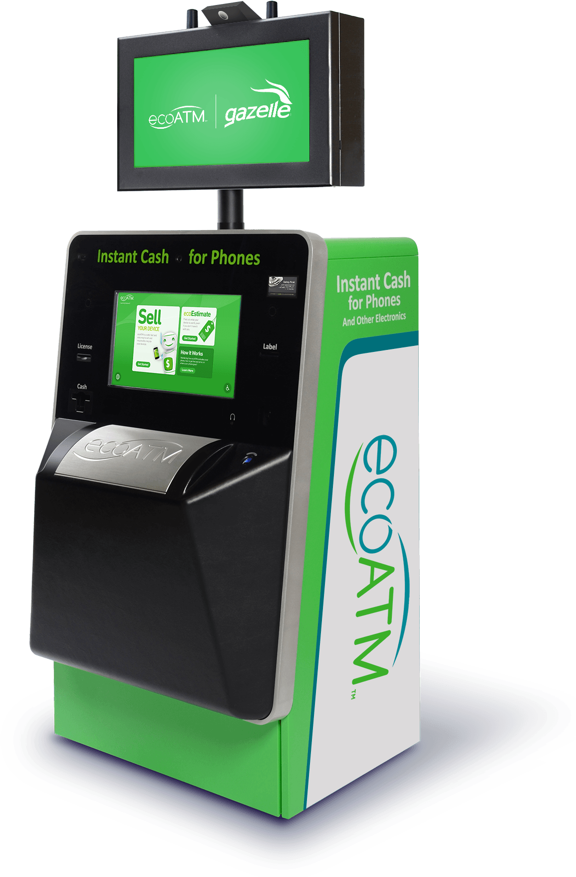 Download Sell Your Old Cell Phones & Tablets For Cash - Eco Atm Machine ...