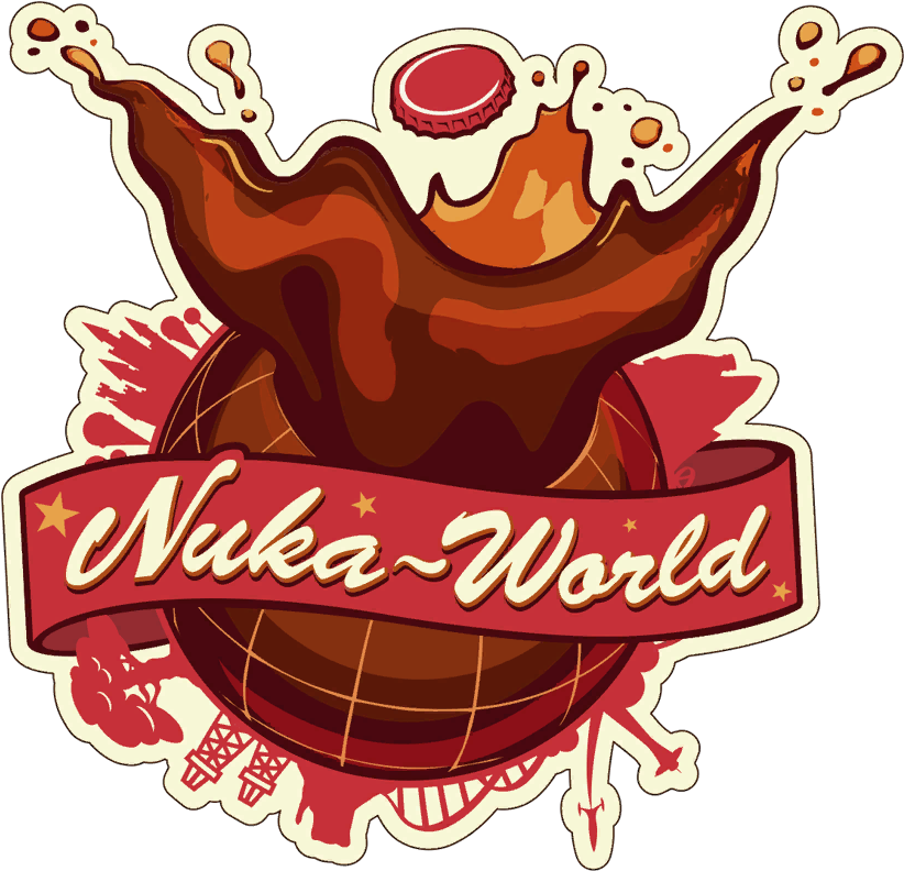 Download Fo4nw Nuka-world Sign - Mug: Fallout - Bottle & Cappy Mug ...