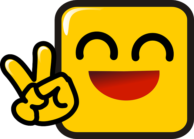 Download Happy, Face, Peace, Smiley, Icon - Smiley With Peace Sign PNG ...