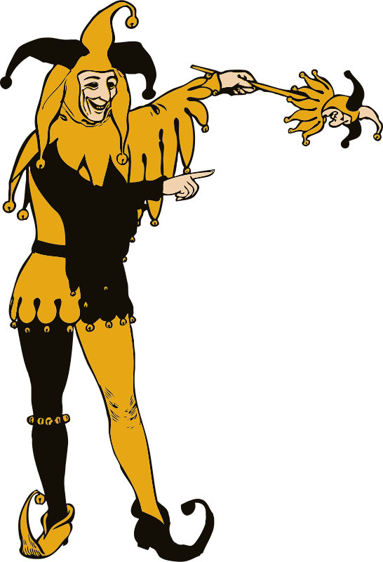 Jester - Medieval Jester Clipart - Free Transparent PNG Download - PNGkey