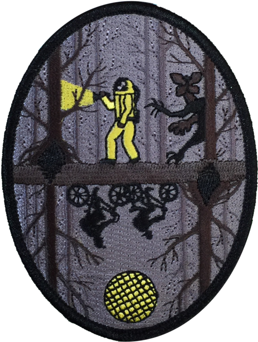 Download Stranger Things Upsidedown Patch - Stranger Things PNG Image ...