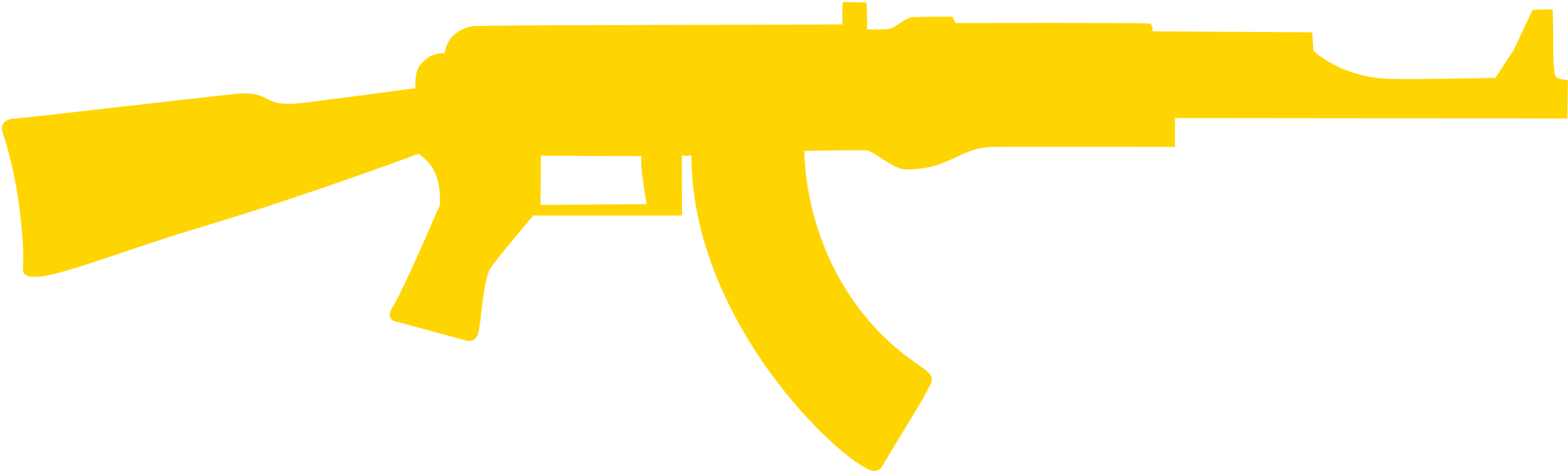 Open - Ak 47 Yellow Logo - Free Transparent PNG Download - PNGkey
