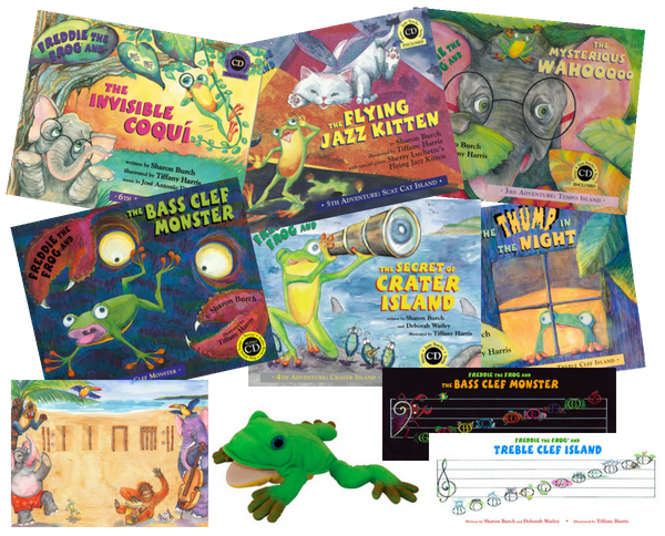 Homeschool Bundle - Freddie The Frog And The Invisible Coqui - Book ...