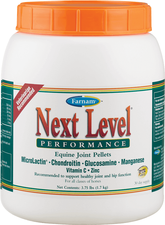 3 - 75 Lb - Farnam Next Level Performance Equine Joint Pellet 3.75 ...