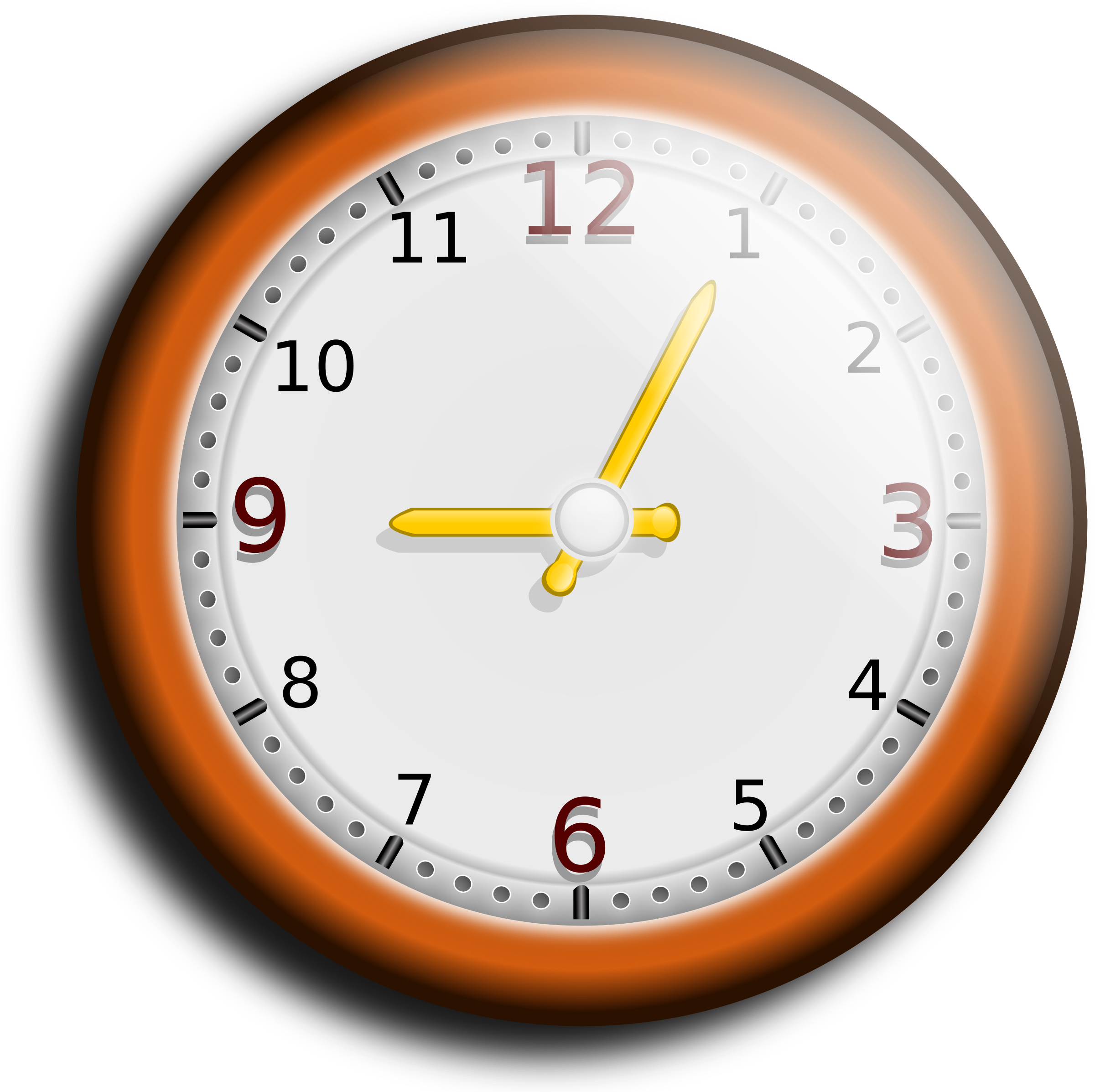 Big Image - Wall Clock Clipart Png - Free Transparent PNG Download - PNGkey
