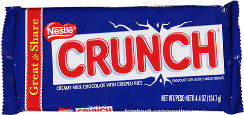 Nestle Crunch Giant Candy Bar - Crunch Giant 12 Count 4.4 Oz - Free ...