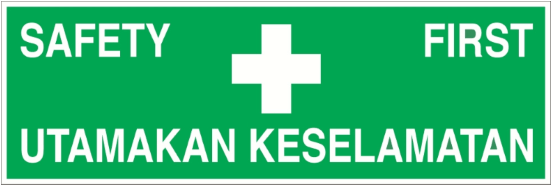 Safety First - Sign Board Safety First - Free Transparent PNG Download ...