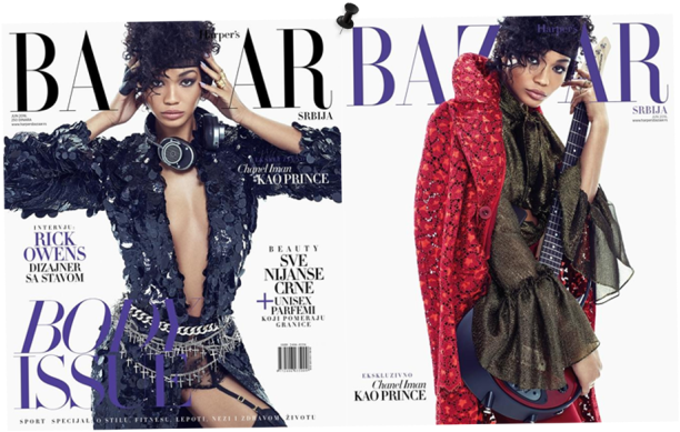 Download Tribute To Prince - Chanel Iman Hair Fashion PNG Image with No ...