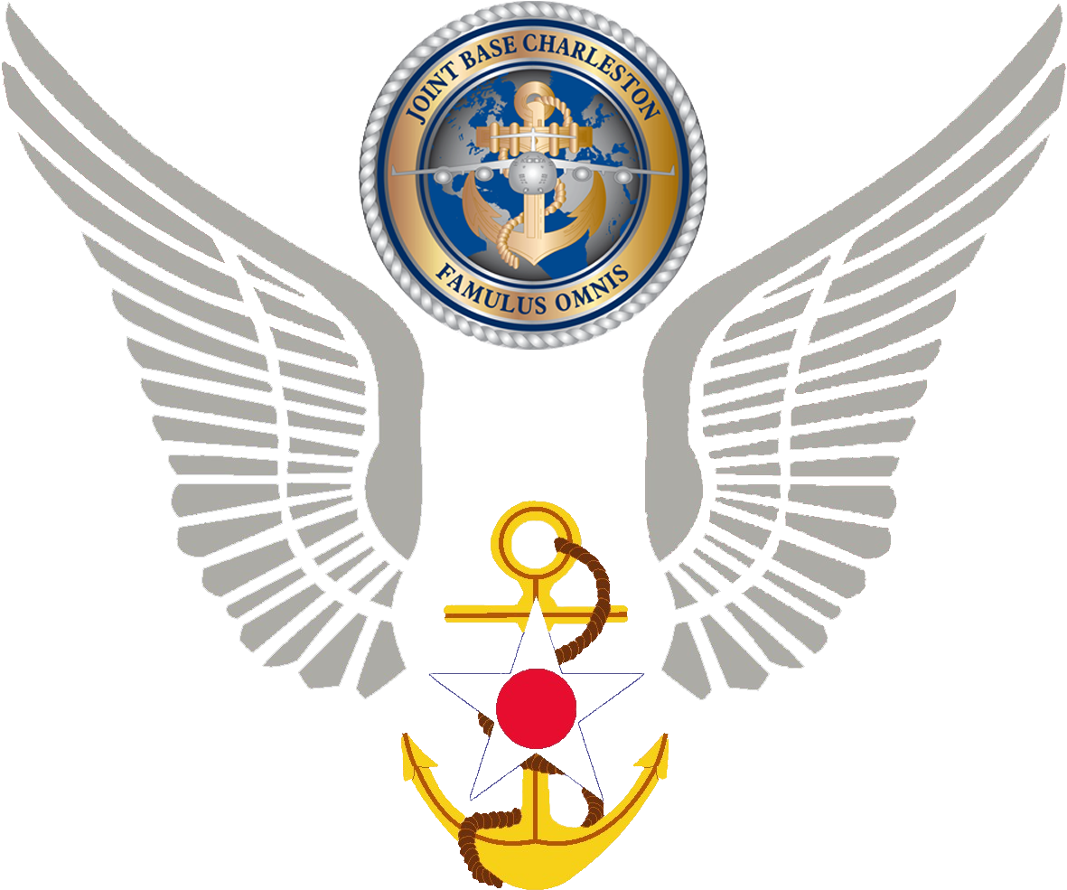 Download Wings From The 628th Air Base Wing Logo With The Joint ...