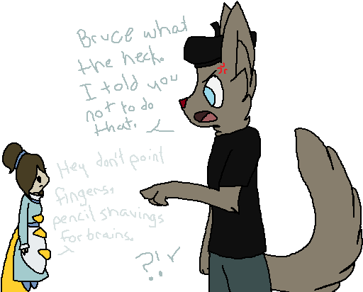 Download Percee And Bruce - Cartoon PNG Image with No Background ...