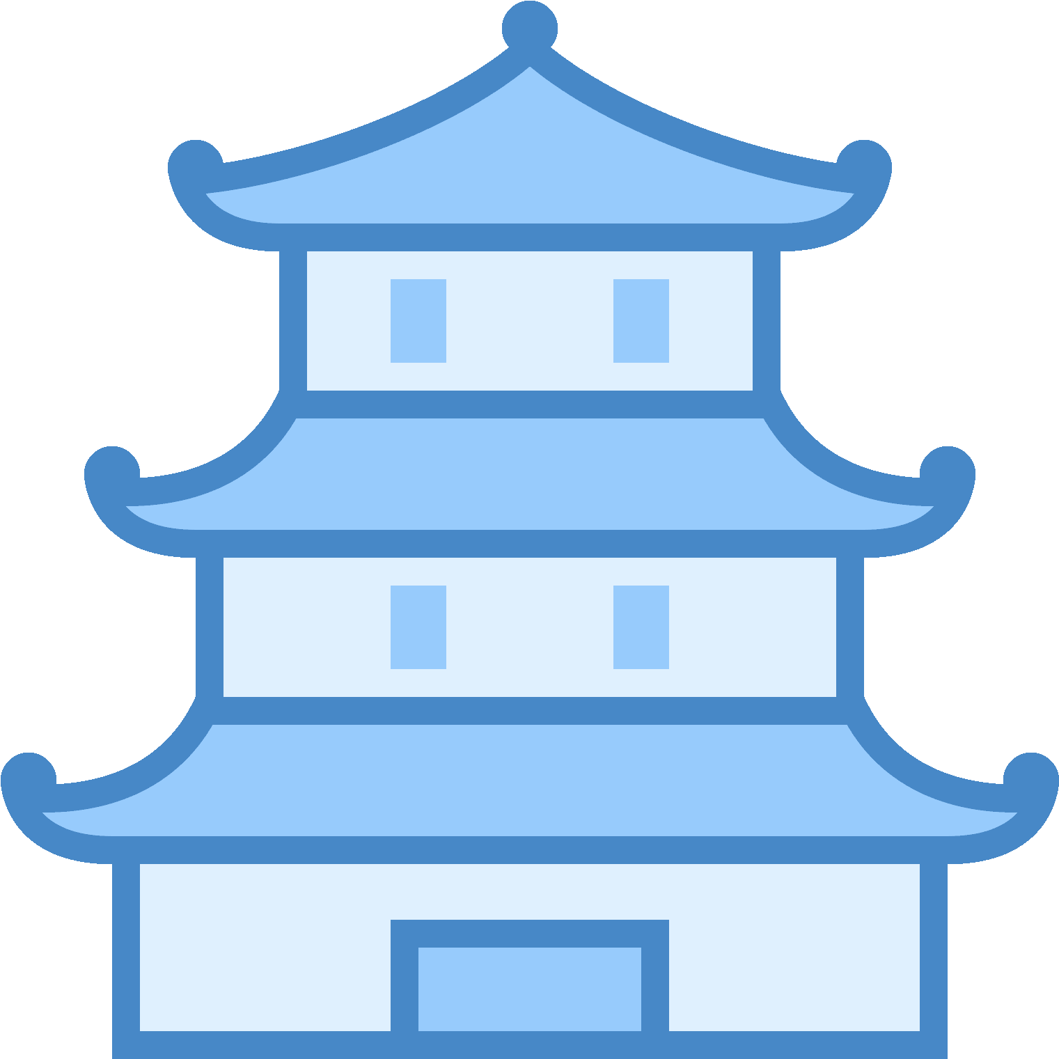 Download This Is A Three Tier Building - Temple PNG Image with No ...