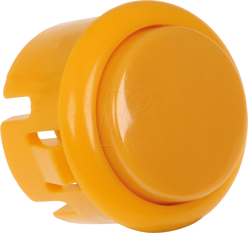 Mini Arcade Button With Micro Switch, Yellow Joy It - Desktop Arcade ...