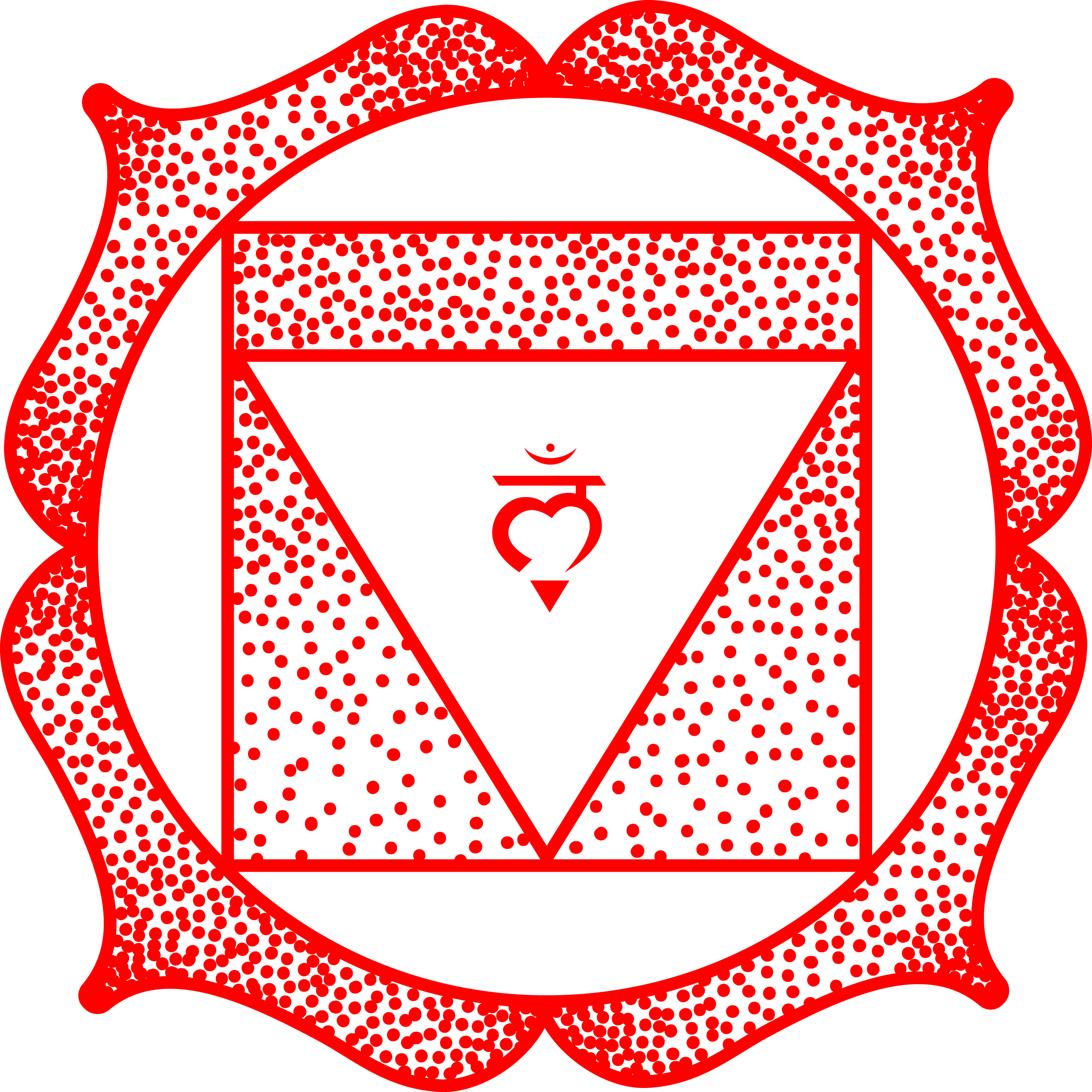 Download The Red Chakra Is The Base Of The Chakras - Emblem PNG Image ...