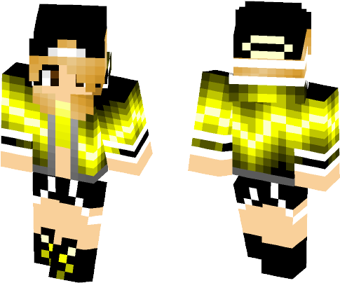 Download Yellow Gamer Girl - Fictional Character PNG Image with No ...