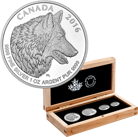 Download Canadian Silver Coins Dog PNG Image with No Background ...