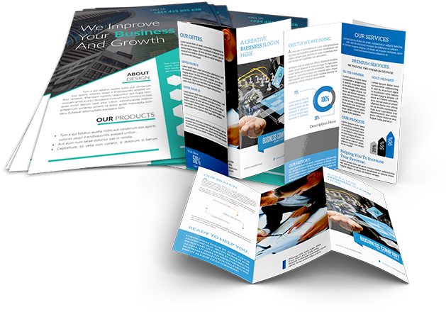 Download Brochures And Flyers - Miami Printing PNG Image with No ...