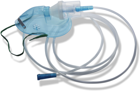 Download Oxygen Mask With Nebulizer / Adult - Nebulizer And Oxygen Mask ...