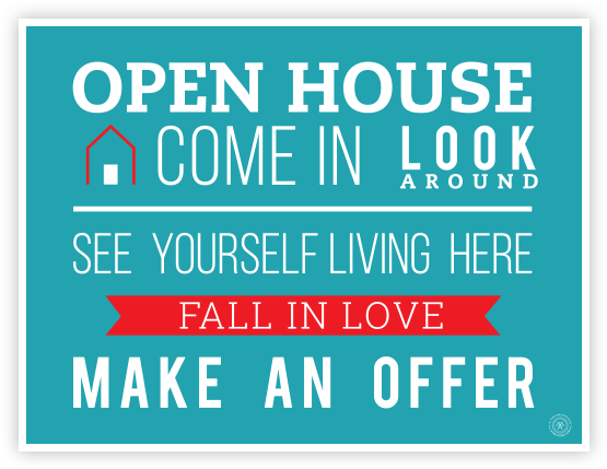 Download Open House Welcome Yard Sign No - Real Estate PNG Image with ...