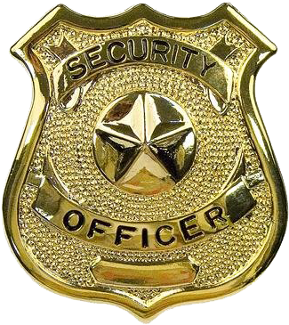 Download Download - Silver Security Officer Shield Badge PNG Image with ...