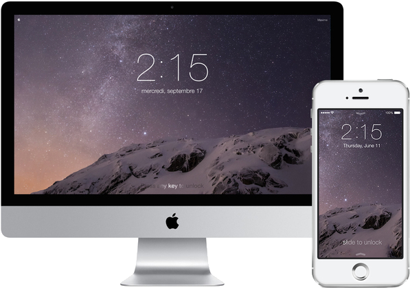 Download Ios 8 Lockscreen For Osx - Apple Iphone 6 - 16 Gb - Silver ...
