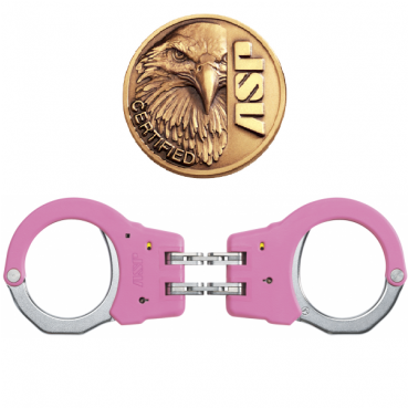 Download Asp Hinged Indentifier Handcuffs * Pink * - Handcuffs PNG ...