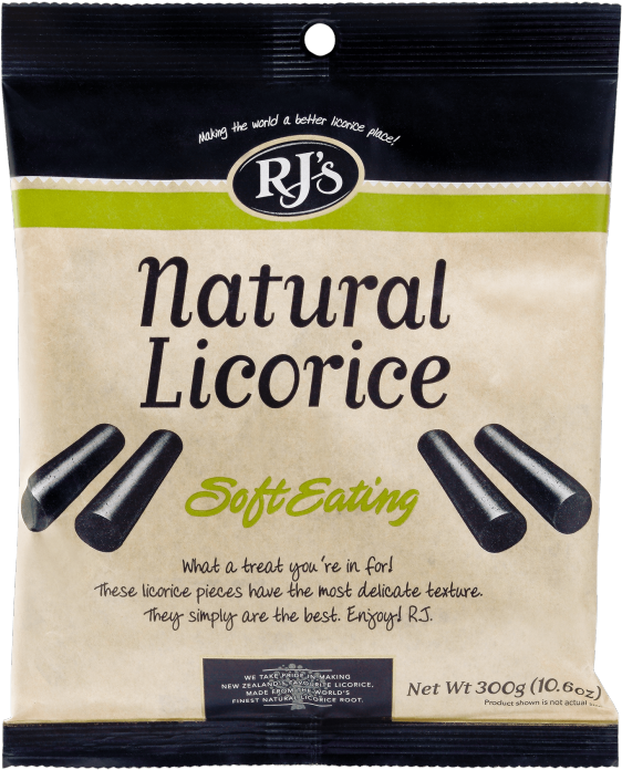 Rj's Natural Licorice - Free Transparent PNG Download - PNGkey