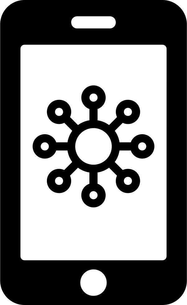 Download Mobile Analytics Graphic On Phone Screen Comments PNG Image ...