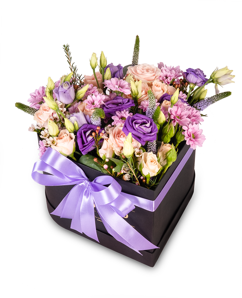 Download Romantic Flower Box - Flower PNG Image with No Background ...