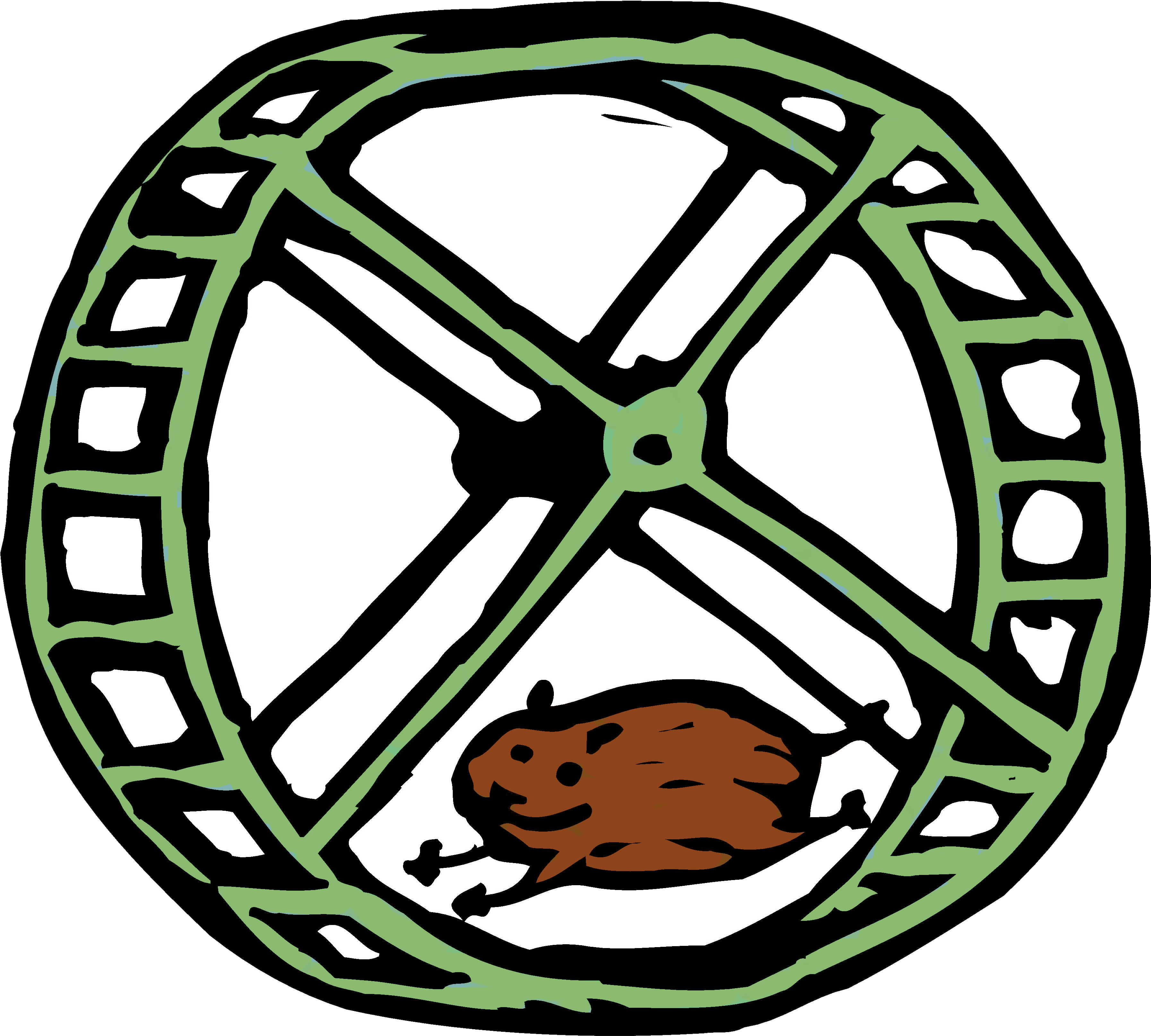 Hamster Wheel Cliparts - Hamster Wheel Clipart - Free Transparent PNG ...