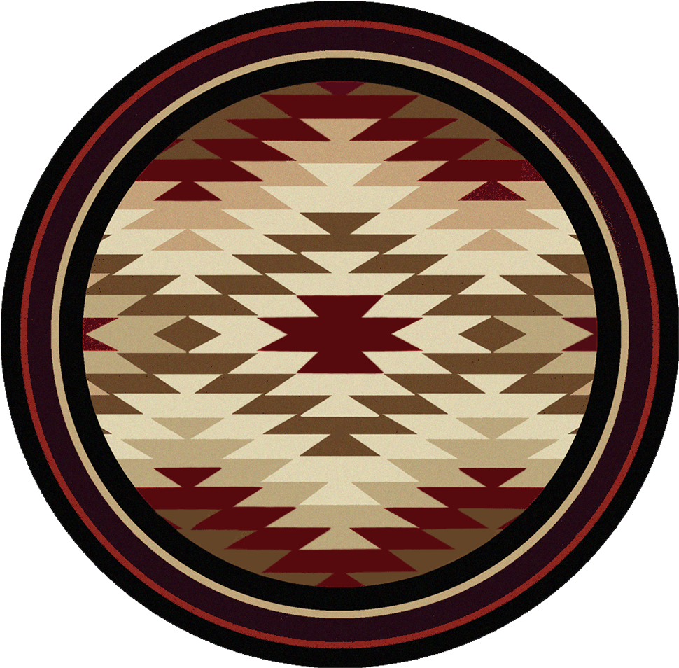 Download Starburst Red 8ft Round Rug - Starburst Red 8ft Round Area Rug ...