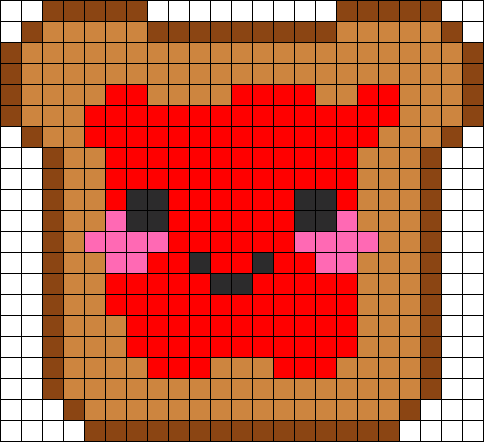 Download "torradinha Perler Bead Pattern Bead Sprites Food Fuse - Toast ...