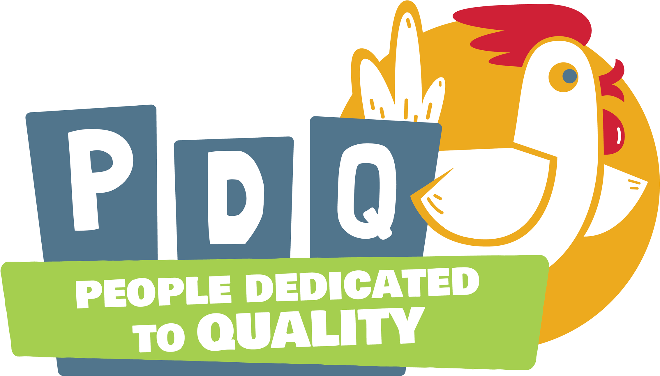 Download A Cheerful Chicken Paired With Retro Diner Sign Shapes - Pdq ...